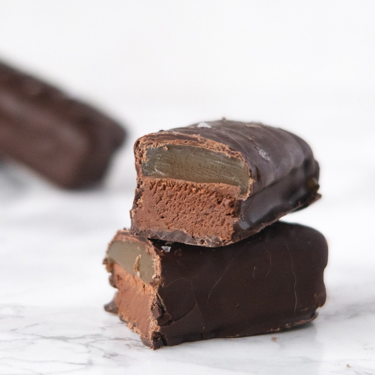 Amazing Homemade Vegan Mars Copycat Candy Bar | The Berry Baker