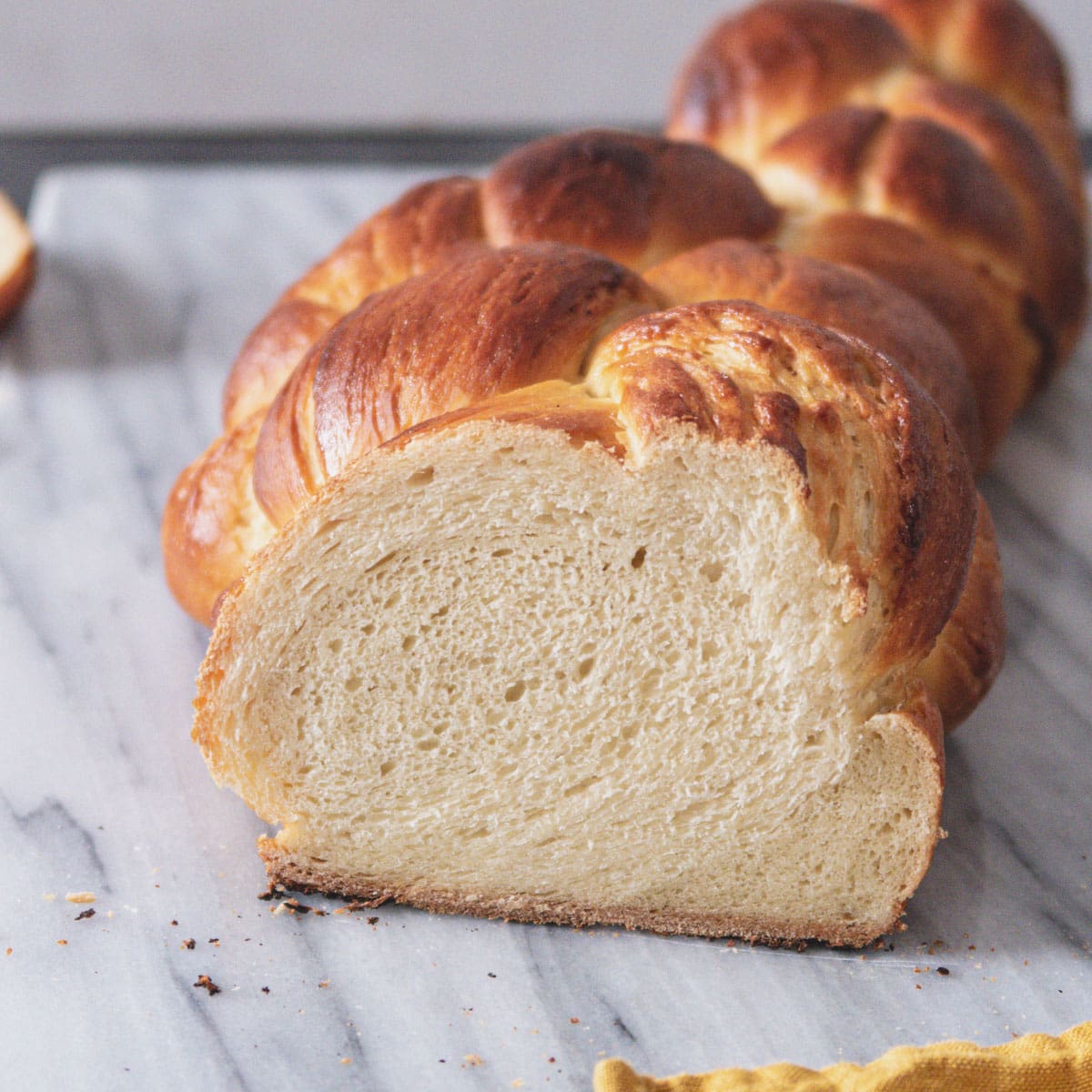 How to Make Vegan Butterzopf - Swiss Braided Bread | The Berry Baker